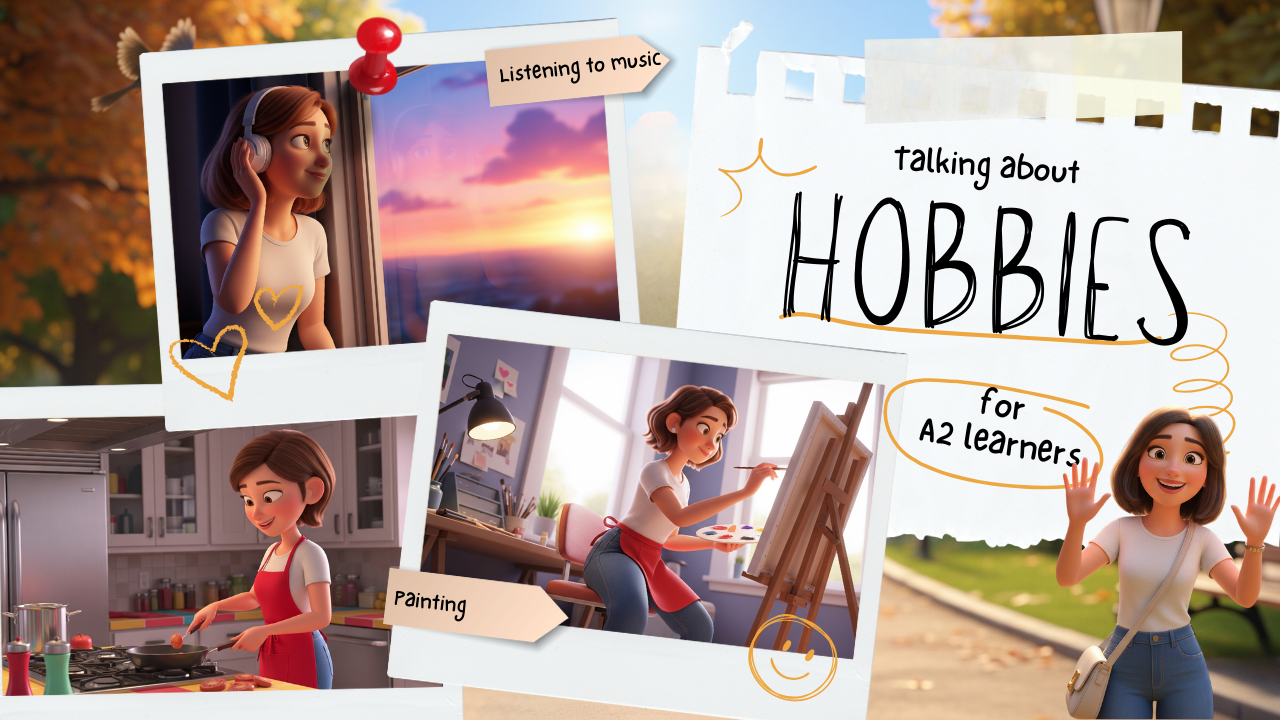 [A2] Talking About Hobbies - 5minuteenglish.net