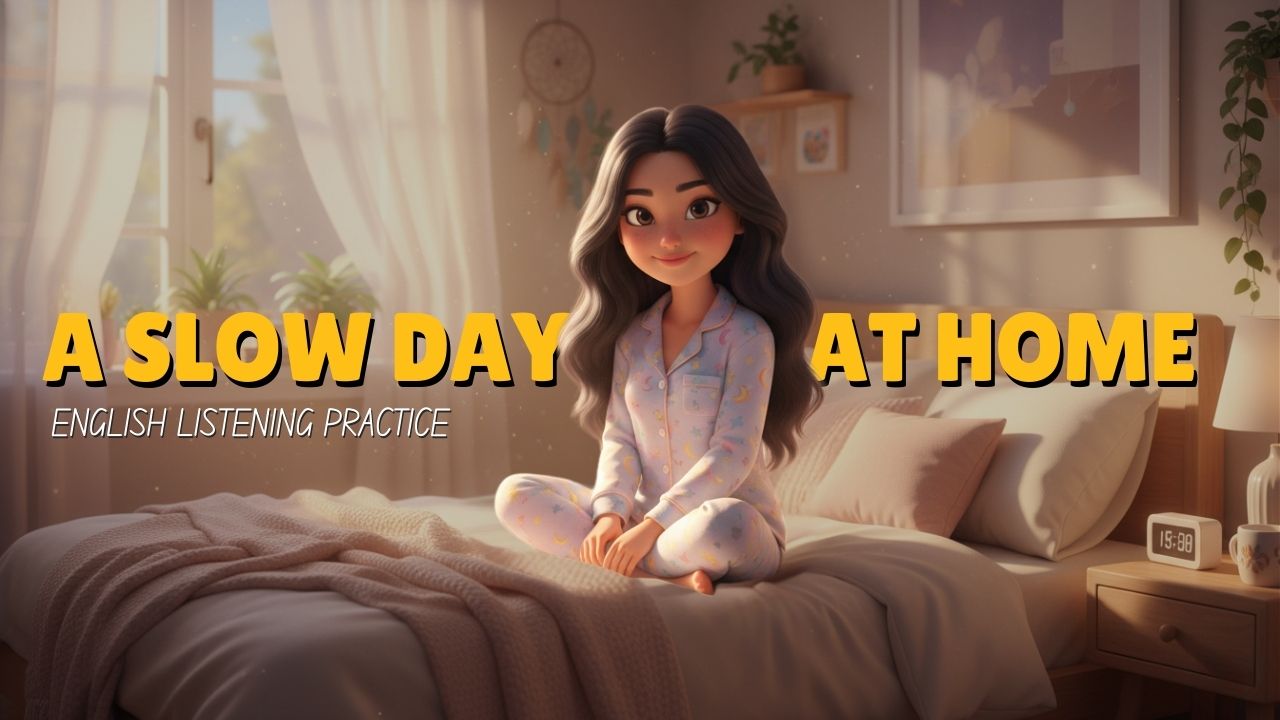 [B1] A Slow Day at Home - 5minuteenglish.net